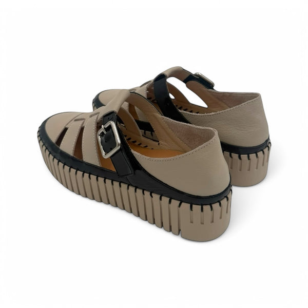 Baytown - Leather Flats by Django & Juliette – Shoes Boots n’Bags