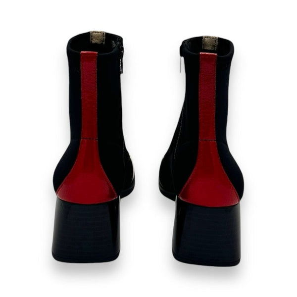 Milana - Leather/Neoprene Ankle Boots by Hispanitas – Shoes Boots n’Bags